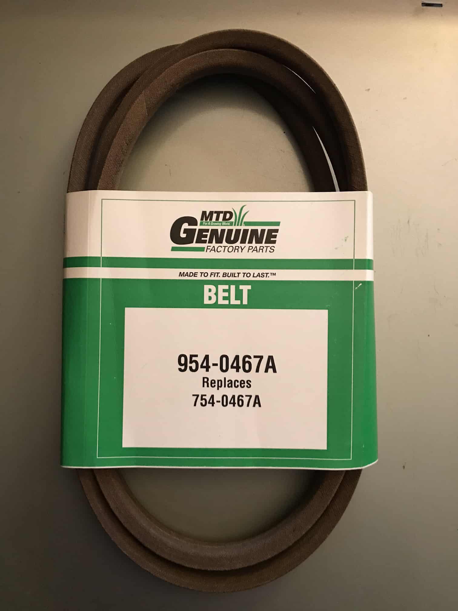 MTD - DRIVE BELT (954-0467) #954-0467A